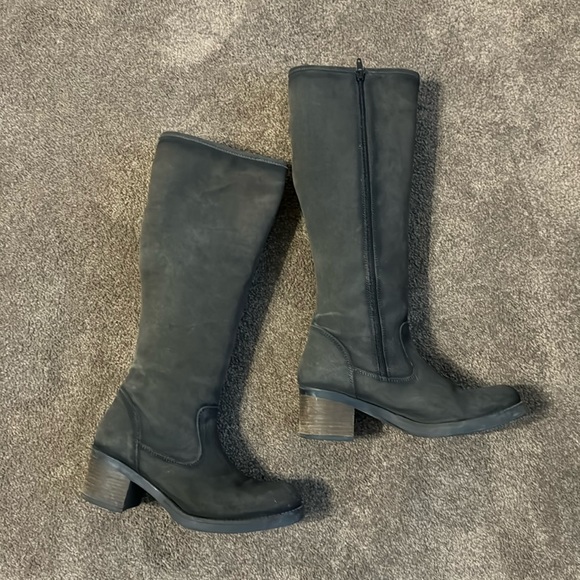 Eric Michael | Shoes | Eric Michael Gray Suede Leather Boots 4 | Poshmark
